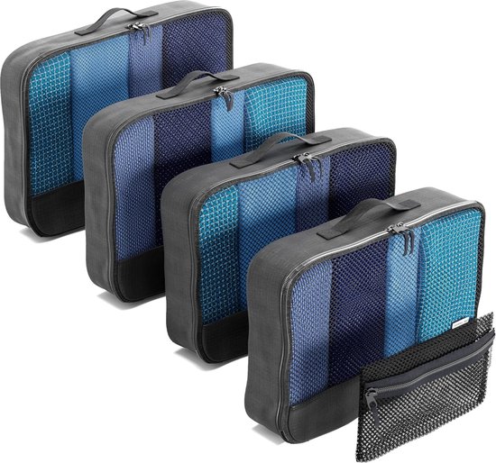 Inpakzakken voor koffers organiseren Middelgrote kledingopslag met ...