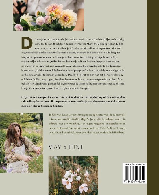 Handboek voor de bloementuin, Judith van Lent | 9789401495240 | Boeken | bol