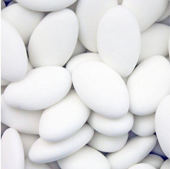 chocolade-boon of chocolade dragee doopsuiker 350 gram Wit suikerboon | bol