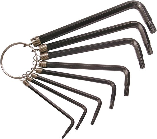 SW-Stahl 04310SB Inbussleutelset 8-delig 2-2,5-3-4-5-6-8-10 mm | bol