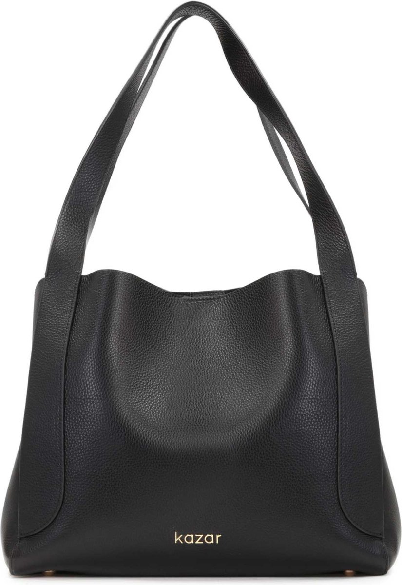 Leren damestas met een unieke vorm | bol