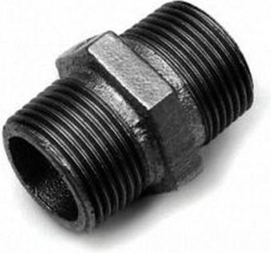 Dubbele nippel Nr.280 Zwart 3/4 | bol