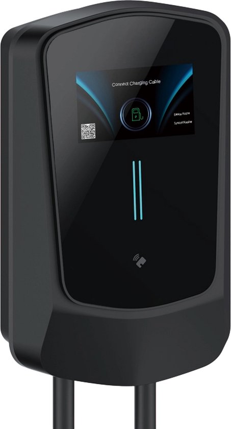 B26-PRO Laadstation met vingerafdrukauthenticatie- Laadpaal 11KW, 3 ...