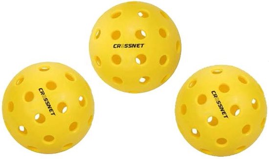 Crossnet Pickleball Set 3 Stuks, Koker 3 Ballen | bol