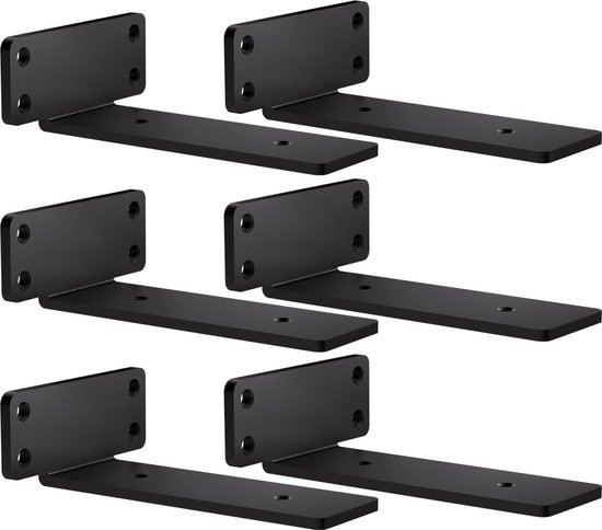 zhongko Plankdrager, 6 stuks, Zware Hoek voor Houten Vloerplank, 8 Inch ...