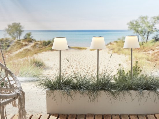 LuxForm Solar Tuinlamp Maspalomas - LED op zonne-energie - 15 Lumen | bol