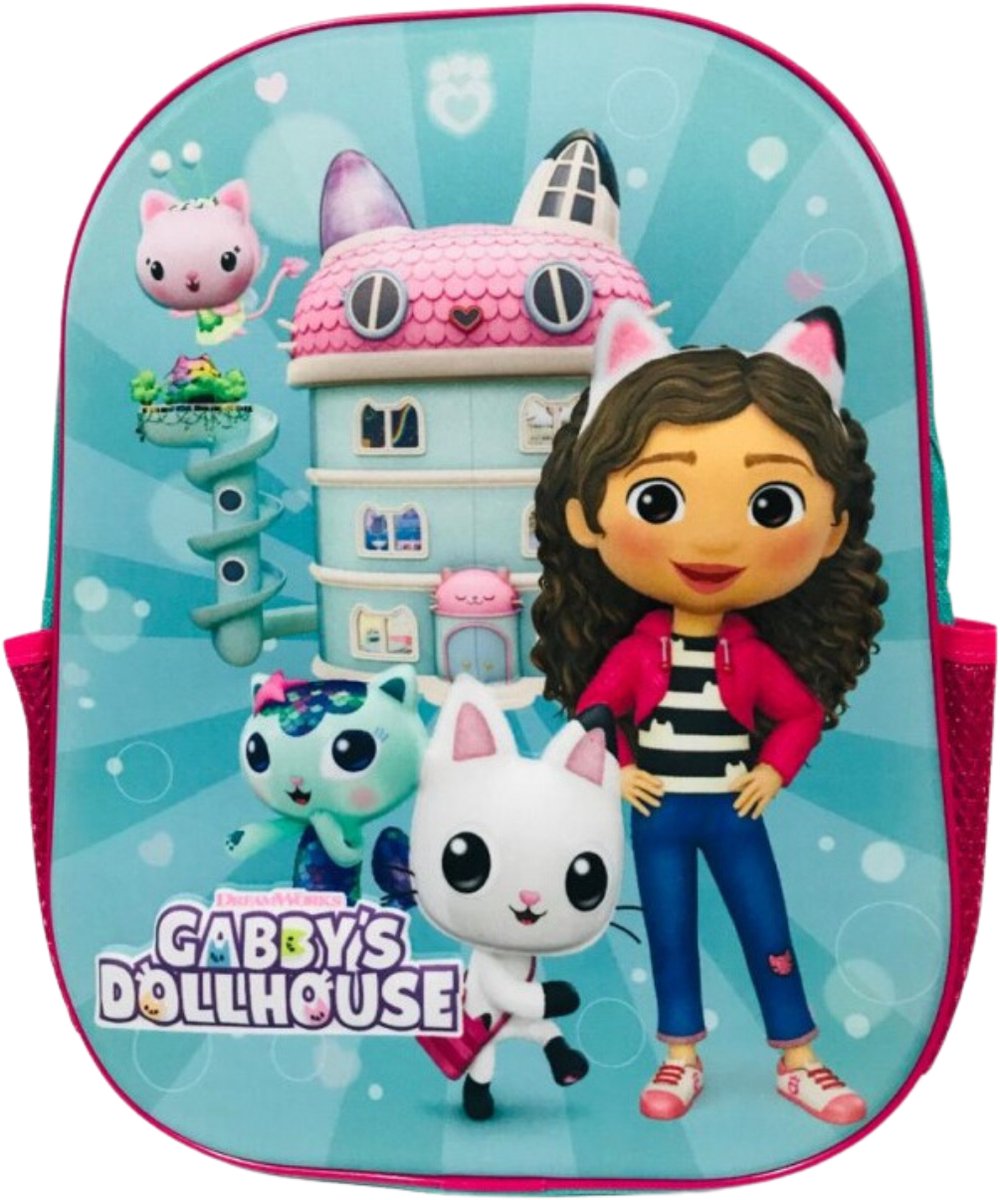 Gabby's Dollhouse Gabby & Friends 3D Rugzak - 10 L - 35 x 28 cm - 3+ | bol