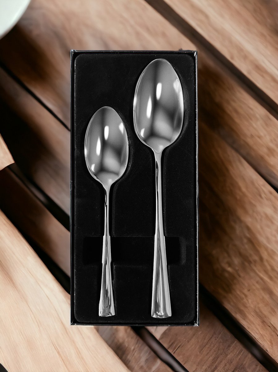 Opscheplepels, set van 2 stuks | bol