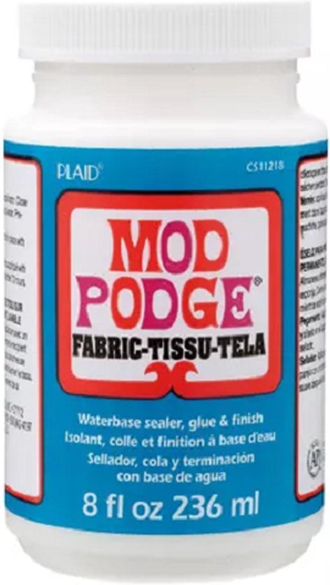 Mod Podge fabric 236 ml - Incl. Goodie | bol