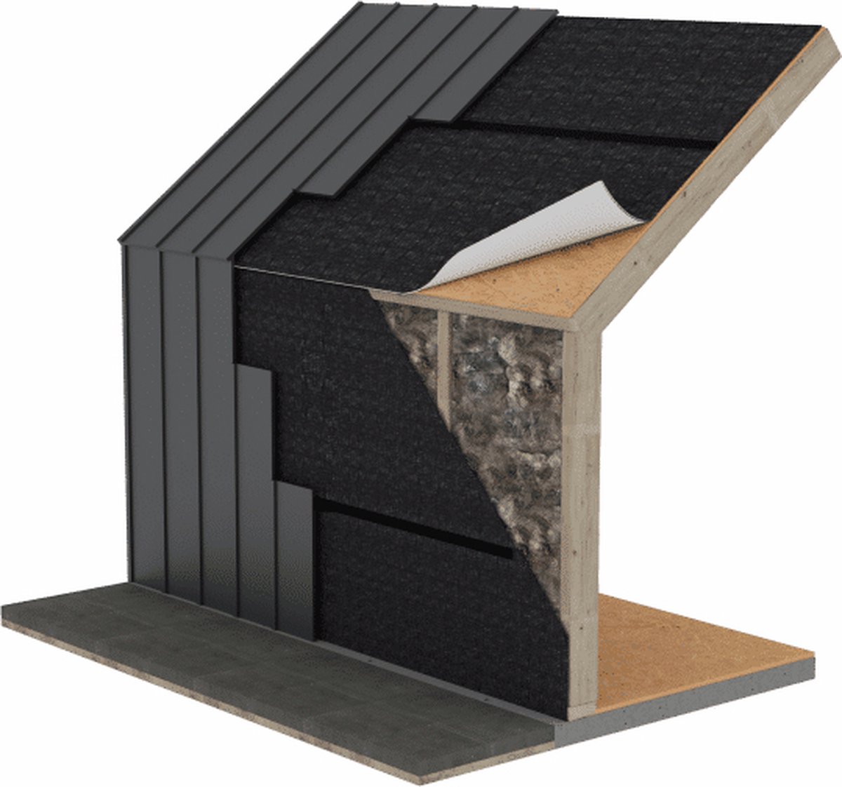 Tyvek Metal - Damp-open folie - 1,50x 25m1 (37,5m²) - Waterdicht - UV ...