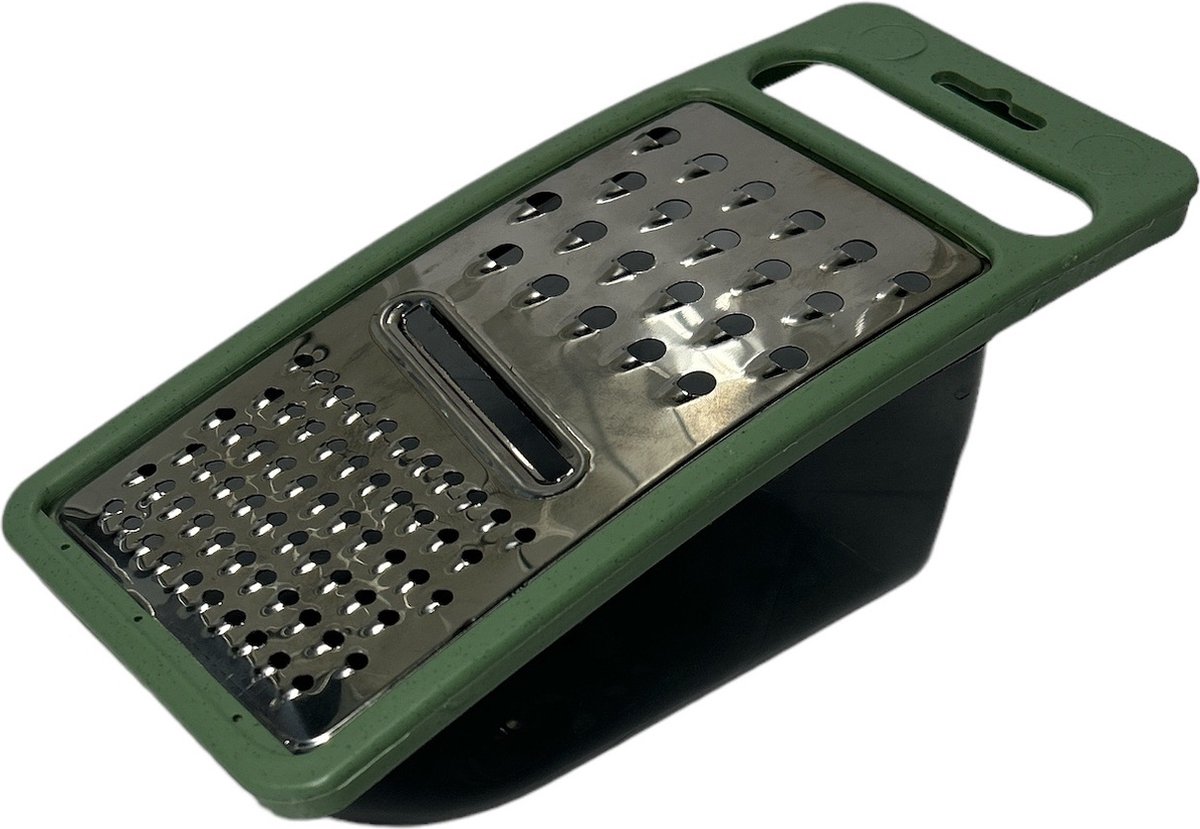 Professionele Rasp - Met opvangbak - Groen - Kaasrasp - Groentesnijder ...
