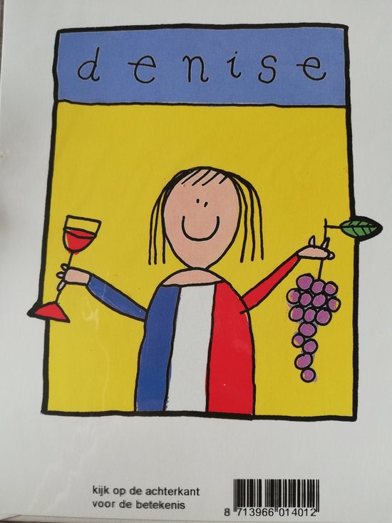 Wens kaart met naam Denise | bol