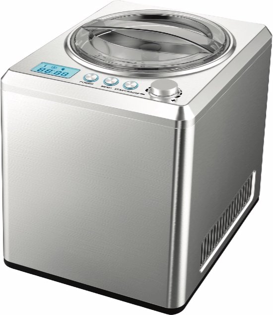 IJsmachine Zelfvriezend - Gemakkelijk Zelf IJs Maken - 2L - 180W ...