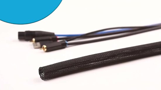 Noble Kabelbinder Kabelsok 2M - Kabel Organizer Bureau & TV - Cable ...