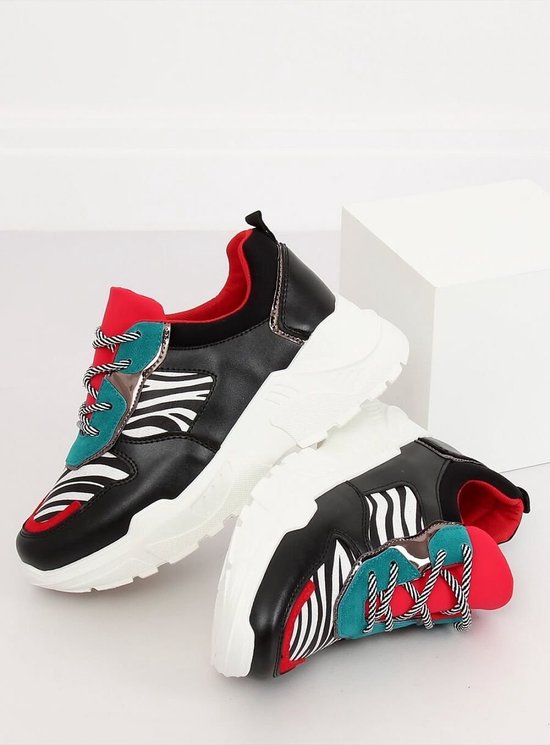 Zwarte Zebra Sneaker | bol