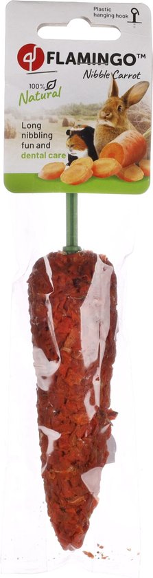 Flamingo - Snack Knaagdier - Knaagwortel Knaagdier 60gr - 1st - 135579 ...