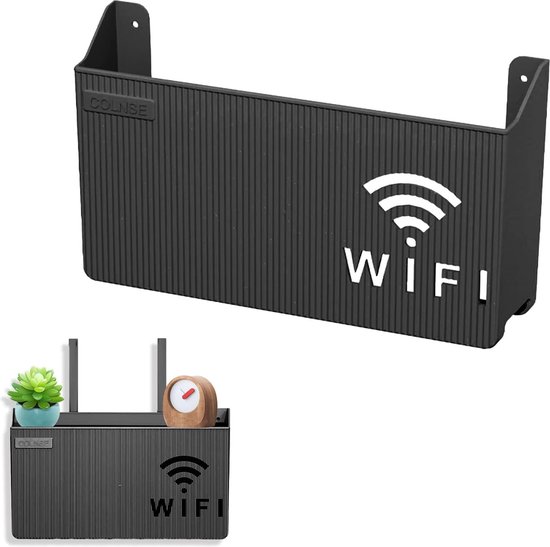 WiFi-router opbergdoos wandmontage woonkamer tv wandplank set-top box ...