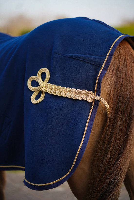 Joline Showdeken Blauw Medium Pony 155/110 | bol