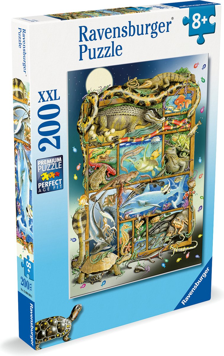 Ravensburger puzzel Reptiles - legpuzzel - 200 stukjes | bol