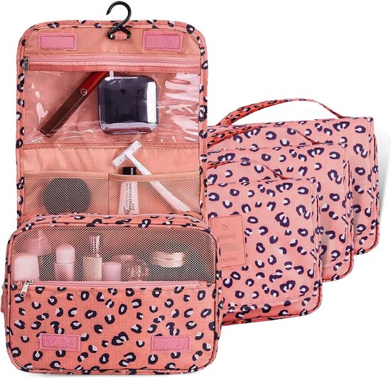 Somstyle Reis Toilettas met Haak Groot - Dames En Heren - Make Up Tasje ...