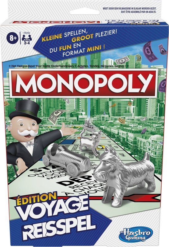 Monopoly Reisspel - Belgische Editie - Gezelschapsspel | Games | bol