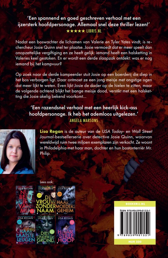 Josie Quinn 7 - Haar koude hart, Lisa Regan | 9789059901551 | Boeken | bol