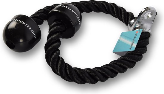 Set van 6 Tricep Ropes voor Krachttraining - Ideaal voor Lat Pull Down ...