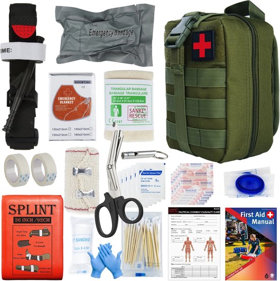 Ifak - Trauma Survival Kit - EHBO - Groen | bol