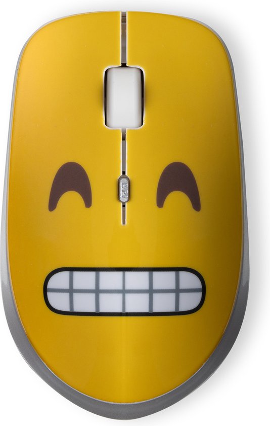 Funny Mouses - Lachende Emoticon stille muis - draadloze computer ...