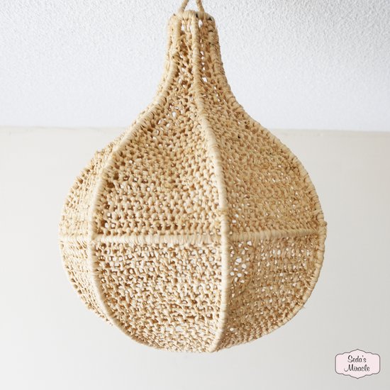 Marokkaanse Thumy raffia lamp | bol