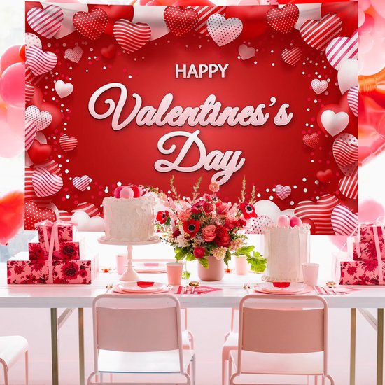 Valentijn Decoratie Achtergrond FotoBooth Props Valentijn Versiering ...