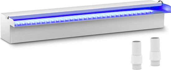 Uniprodo Douche - 60 cm - LED verlichting - Blauw / Wit | bol