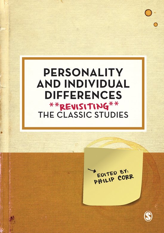 Personality and Individual Differences | 9781526413604 | Corr | Boeken ...