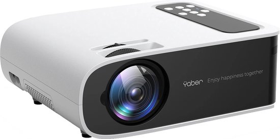 Clixify Mini Beamer - Yaber 4K mini Projector Met Wifi en Bluetooth ...