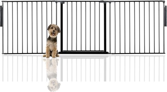 Bettacare Hondenhek Meerdere Panelen, Tot 226cm Breed, Zwart, 70cm H | bol