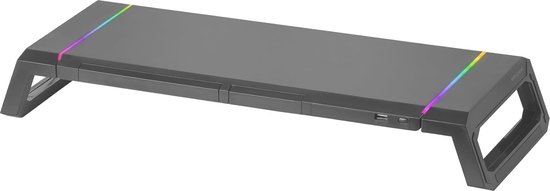 Monitorstandaard verhoger, metalen computerstandaard - Dual Monitor ...