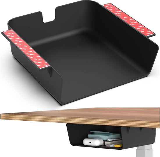 Opbergrek voor onder het bureau, lade-organizer voor bureaus, tafels ...
