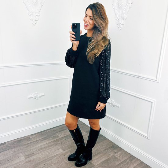 Sequin Sweater Jurk | bol