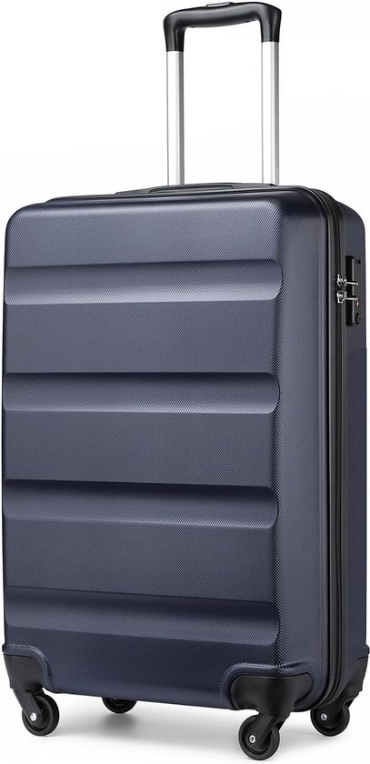 Harde ABS koffer trolley rolkoffer reiskoffer met 4 wielen | bol