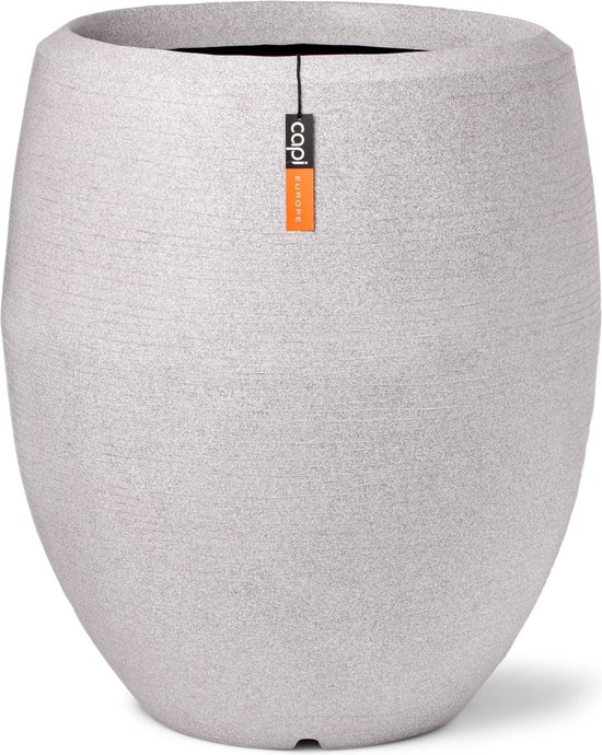 Capi Europe - Vaas elegant deluxe Granite - 43x50 - Ivoor - Bloempot ...