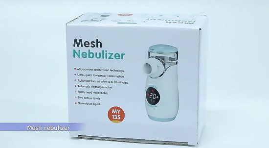 Mival - Aerosoltoestel - Ultrasone Vernevelaar Inhalator - Digitale ...