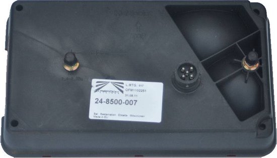 Aspock Multipoint achterlicht V 5 links - 5 polige bajonet - aanhangwagen - aanhanger | bol