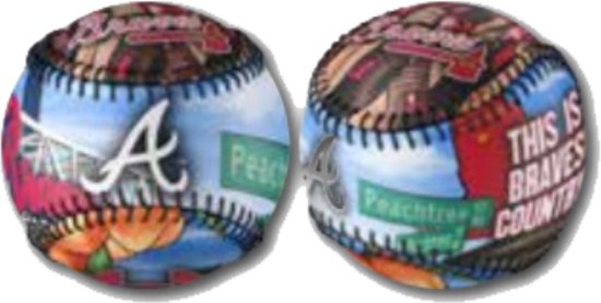 Franklin Culture Soft Strike Baseball (76234F) Team Braves | bol