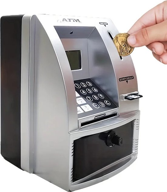 Oopers Slimme Spaarpot - Mini Geldautomaat - Pinautomaat voor Kinderen ...