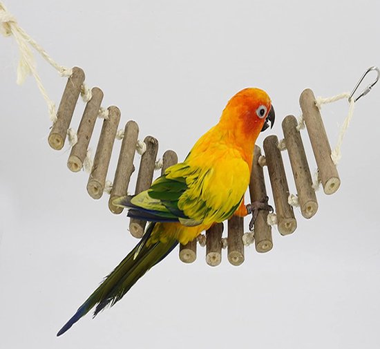 Vogel Ladder Toy, Vogelspeelgoed voor papegaai Ladder Vogel Papegaai Ladders Opknoping... | bol