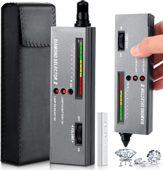 Diamant tester - Hoge nauwkeurigheid - Met LED - Draagbaar - Diamond ...
