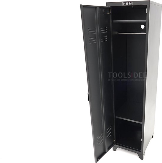 HBM lockerkast zwart | bol