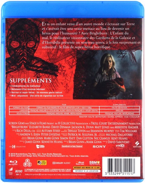 Brightburn [Blu-Ray] (Blu-ray), Jackson A. Dunn | Dvd's | bol