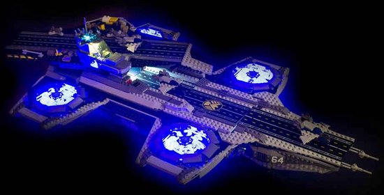 Light my Bricks - Verlichtingset geschikt voor Lego SHIELD Helicarrier ...