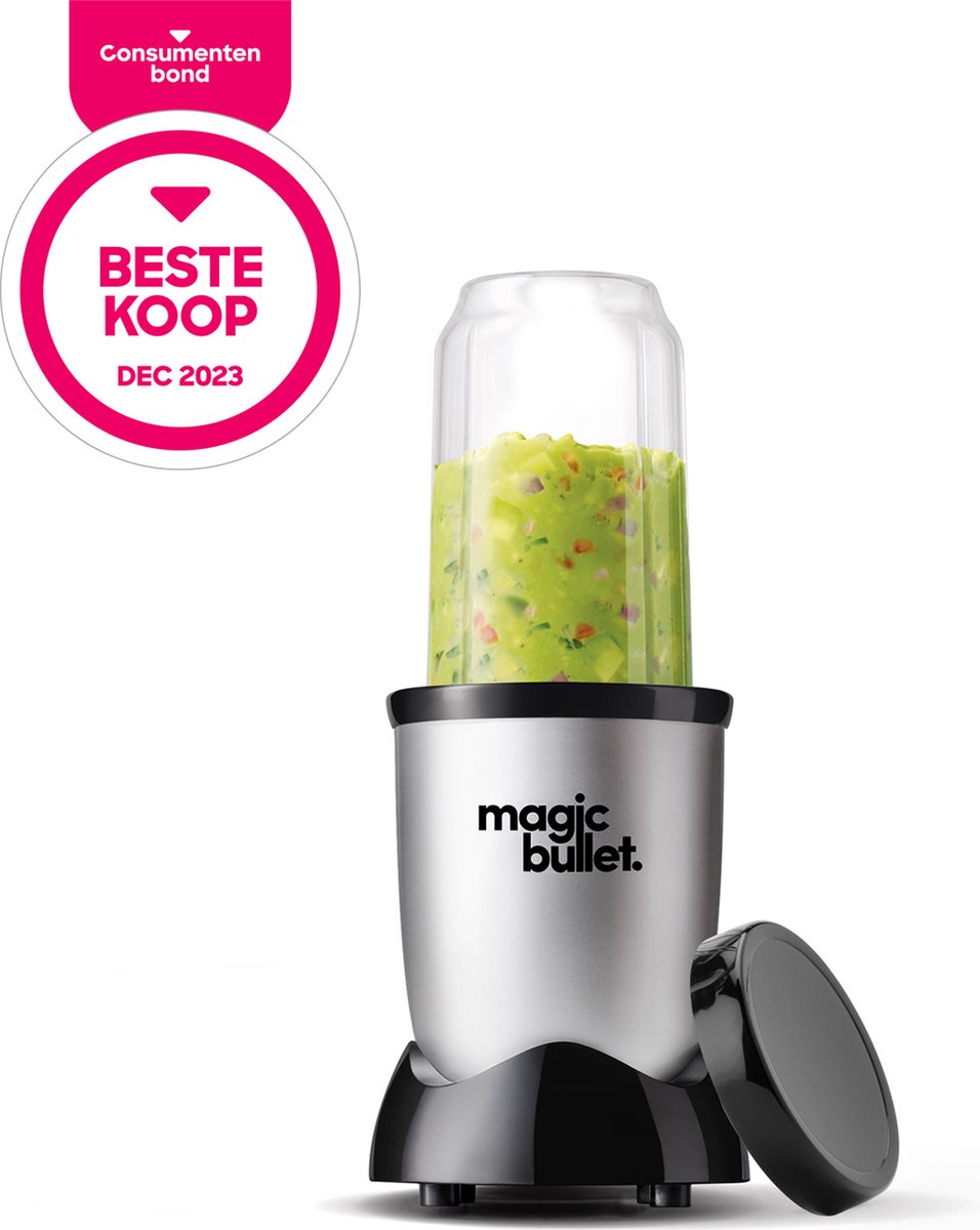 Magic Bullet Mini Blender - Smoothie Maker - Zilver | bol